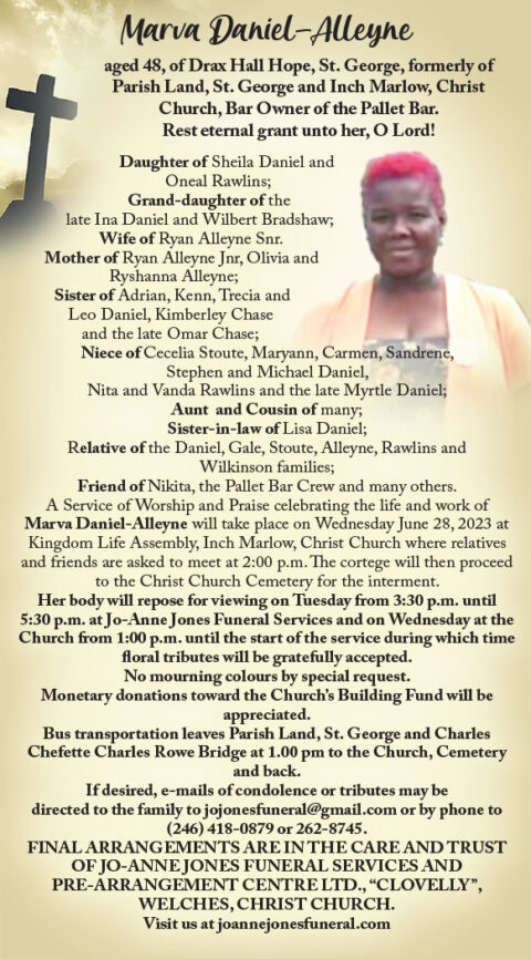 Marva Daniel | Jo-Anne Jones Funeral Services